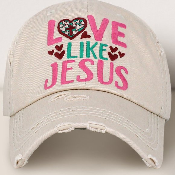 KBETHOS | Accessories | Love Like Jesus Cap | Poshmark